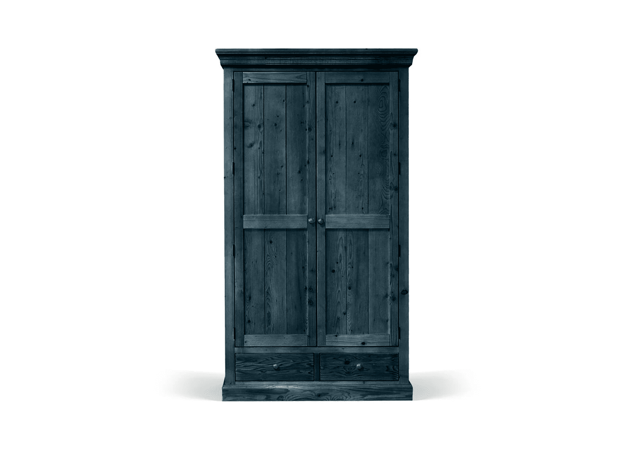 Rustic Solid Wood Wardrobe - Walmart.com