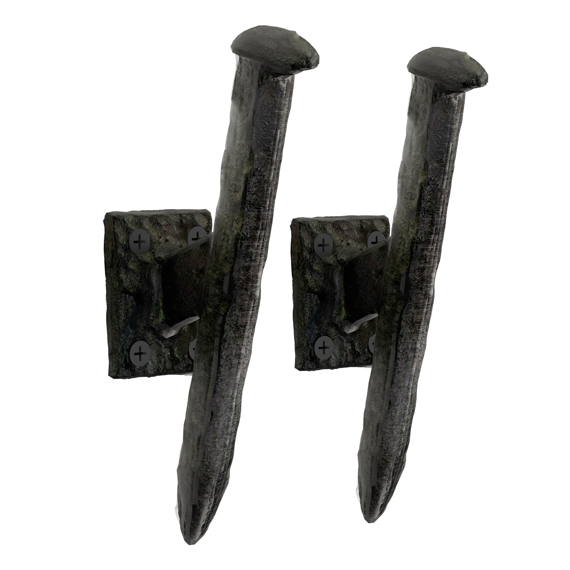 Rustic State Fred Wall Mount Cast Iron Hooks Coat Towel Bag Hat Hanger ...