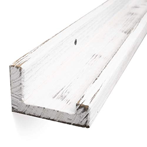 Rustic State Ted 60" Wall Mount Extra Long Narrow Picture Ledge Photo ...