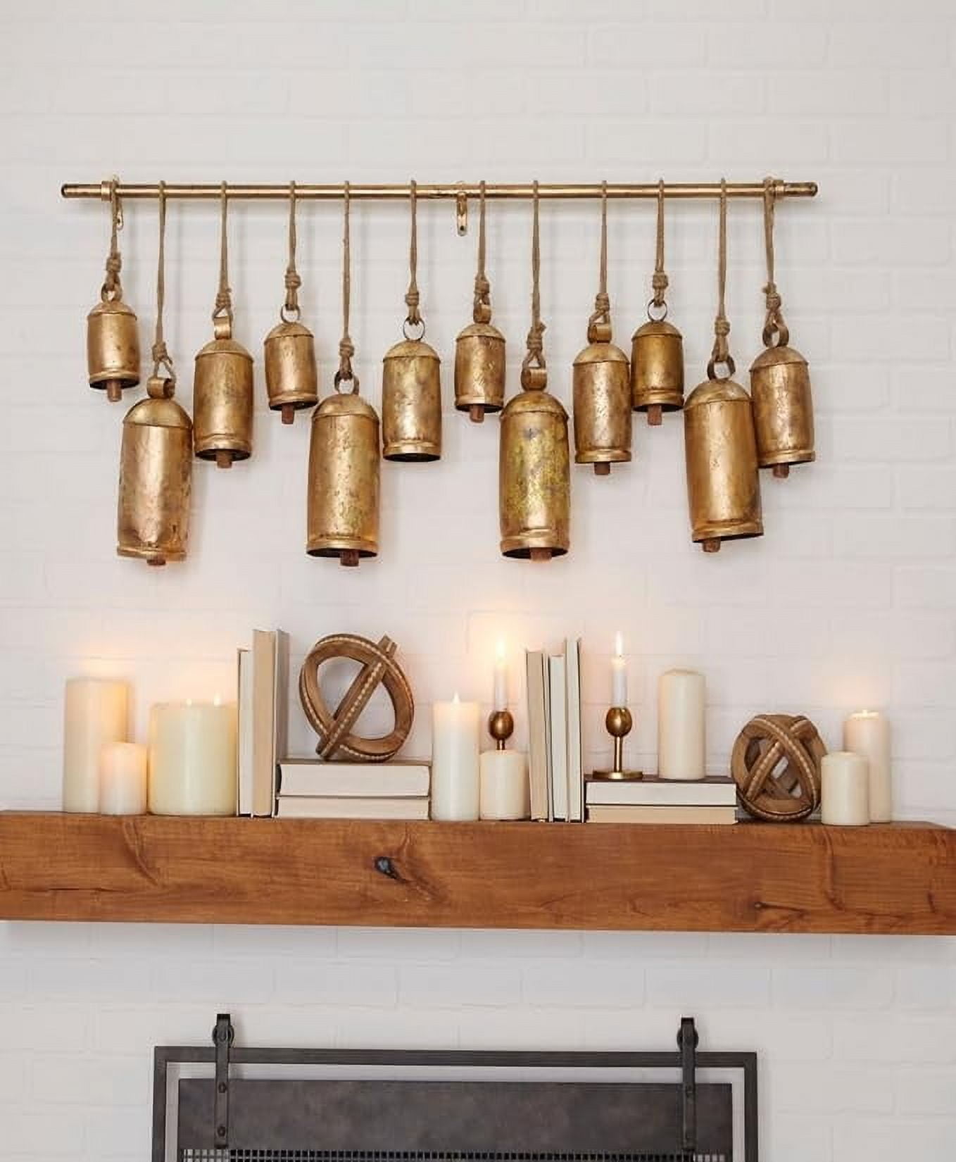 Rustic Style Decorative Cow Bells, Harmony Christmas Hanging Cow Bells ...