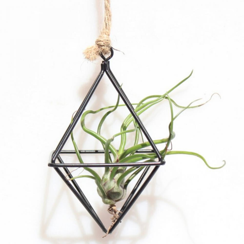 Rustic Style Freestanding Wall Hanging Quadrilateral Pyramid Shape ...
