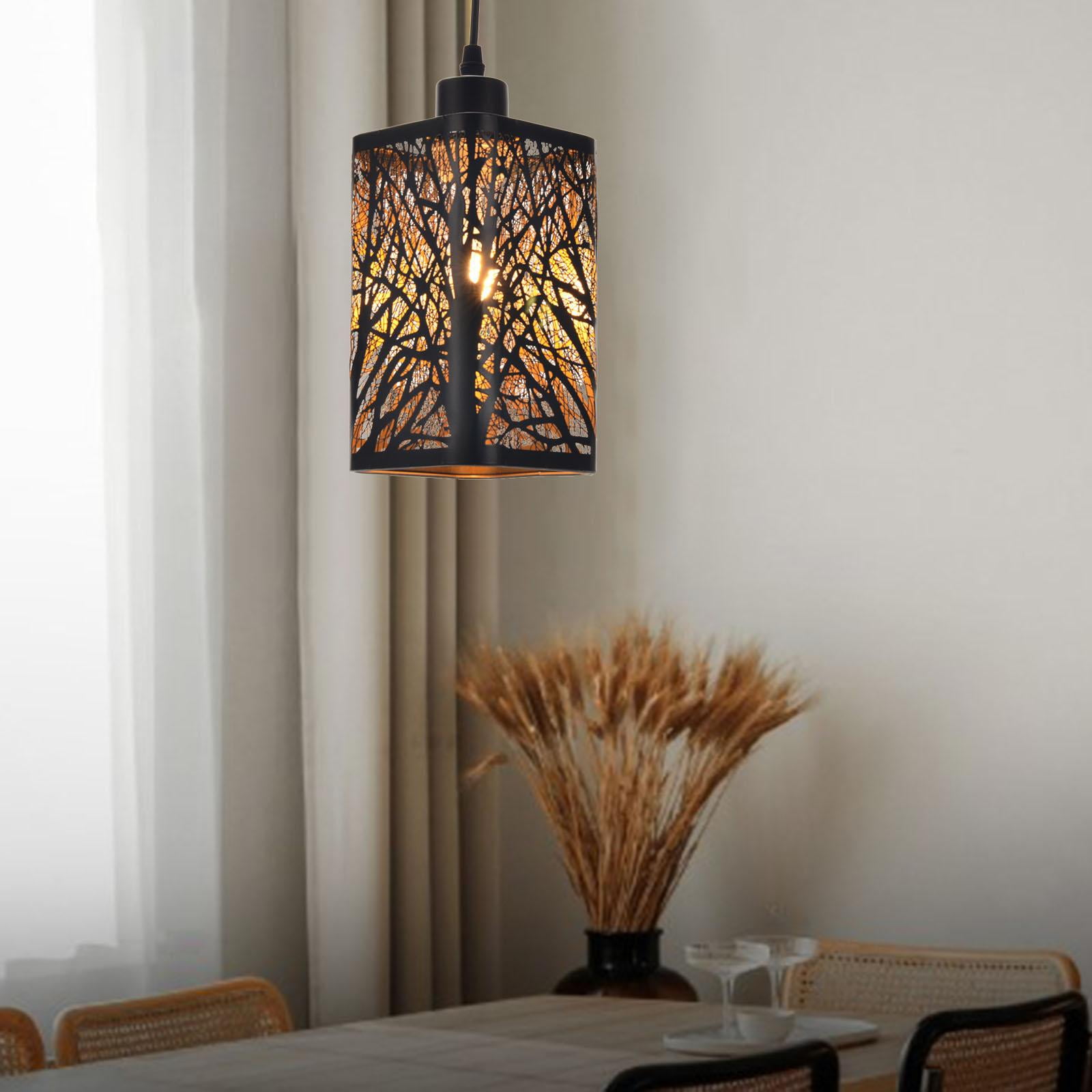Rustic Style Pendant Lamp Shade Table Lamp Cover Ceiling Light Shade ...