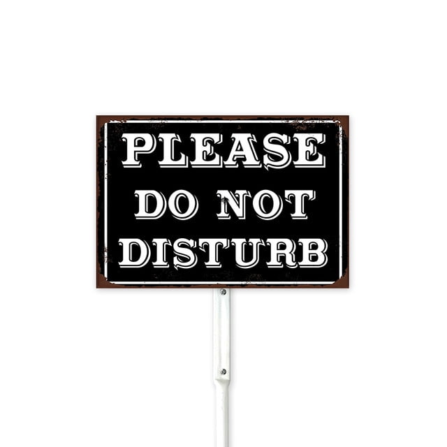 Rustic Style Please Do Not Disturb office Therapist Hotel Privacy ...