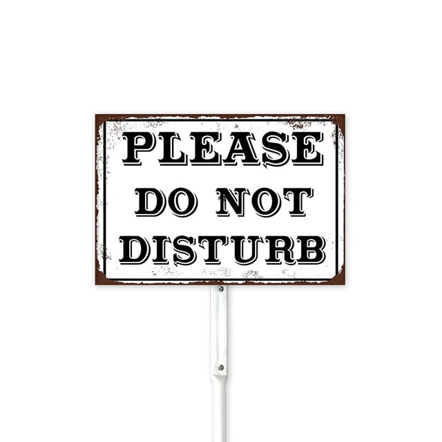 Rustic Style Please Do Not Disturb office Therapist Hotel Privacy ...