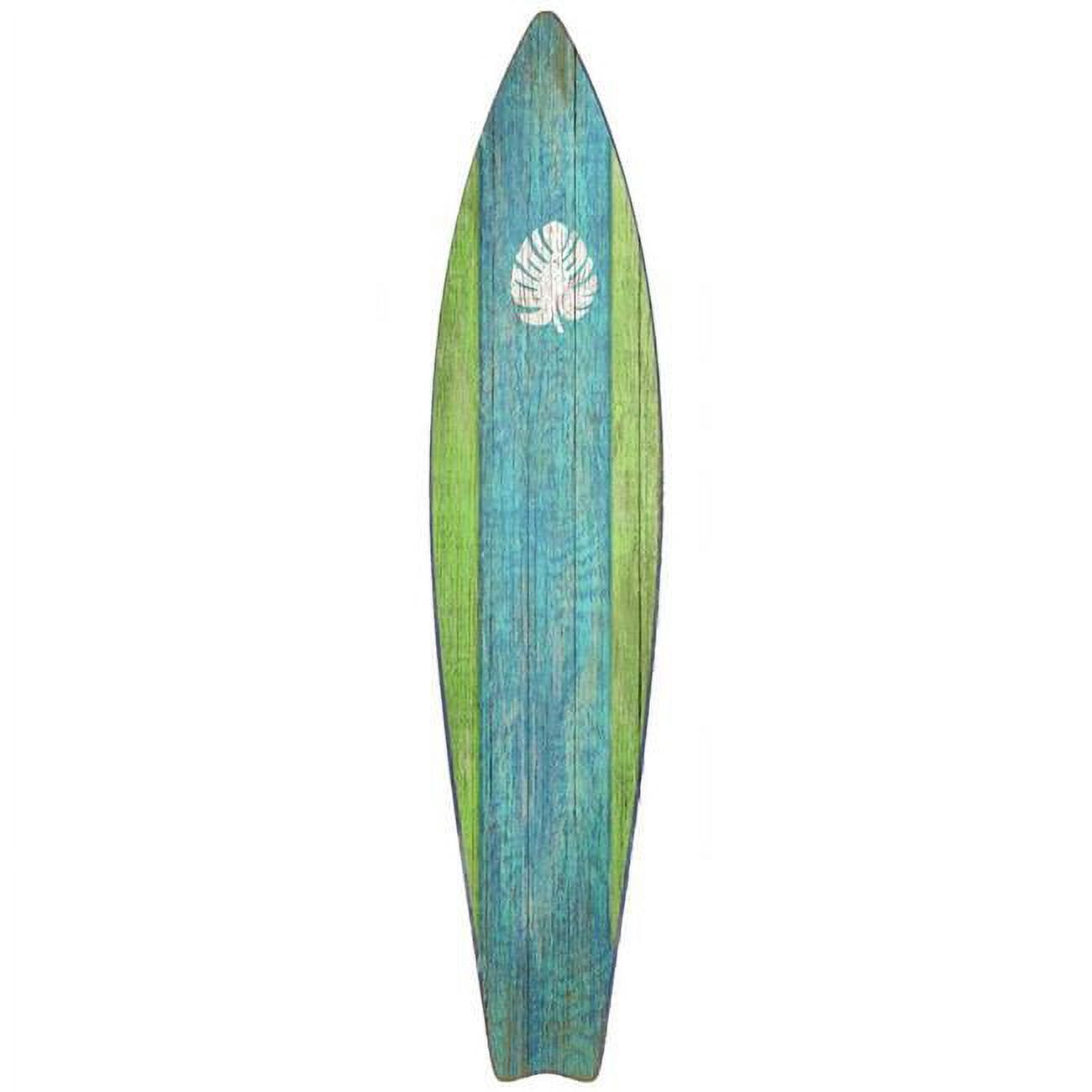 Rustic Surfboard Wall Decor, Aqua & Green - Walmart.com