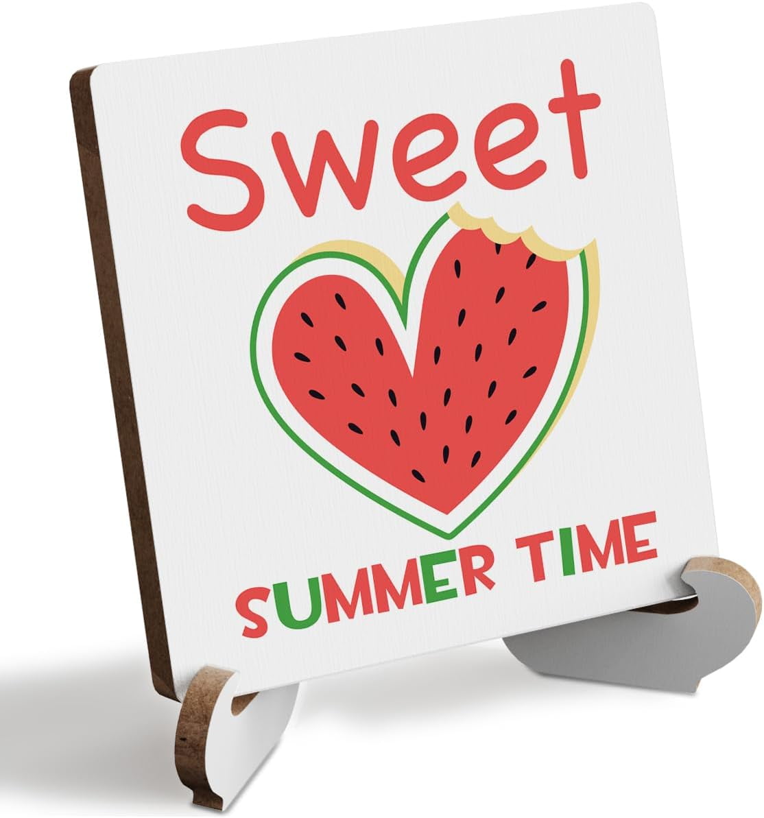 Rustic Sweet Summer Time Home Office Summer Desk Decor Wood Plaque Sign ...