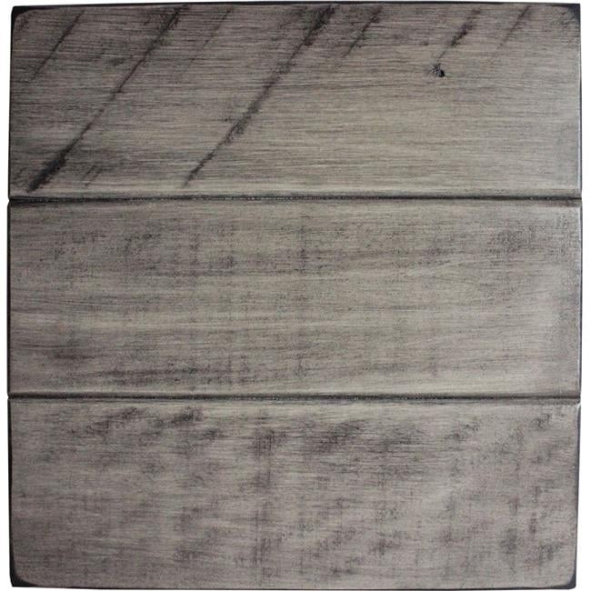 Rustic Tall Bower Shutter Corner TV Cart in Rustic Barnwood - Walmart.com