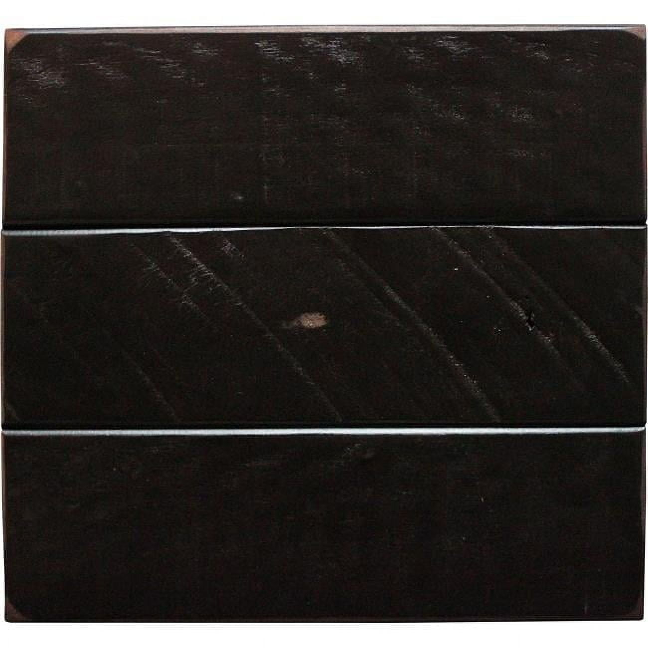 Rustic Tall Curve Corner Shutter TV Stand in Rustic Antique Black ...