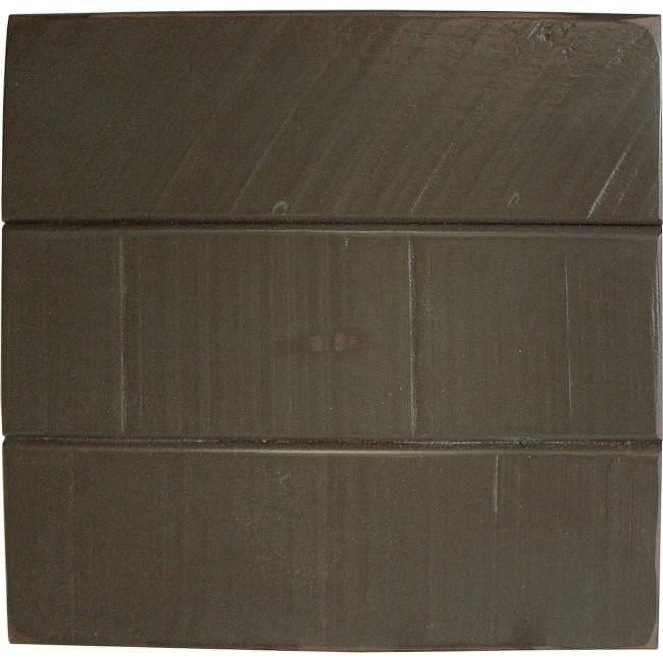 Rustic Tall Curve Corner Shutter TV Stand in Rustic Grey - Walmart.com