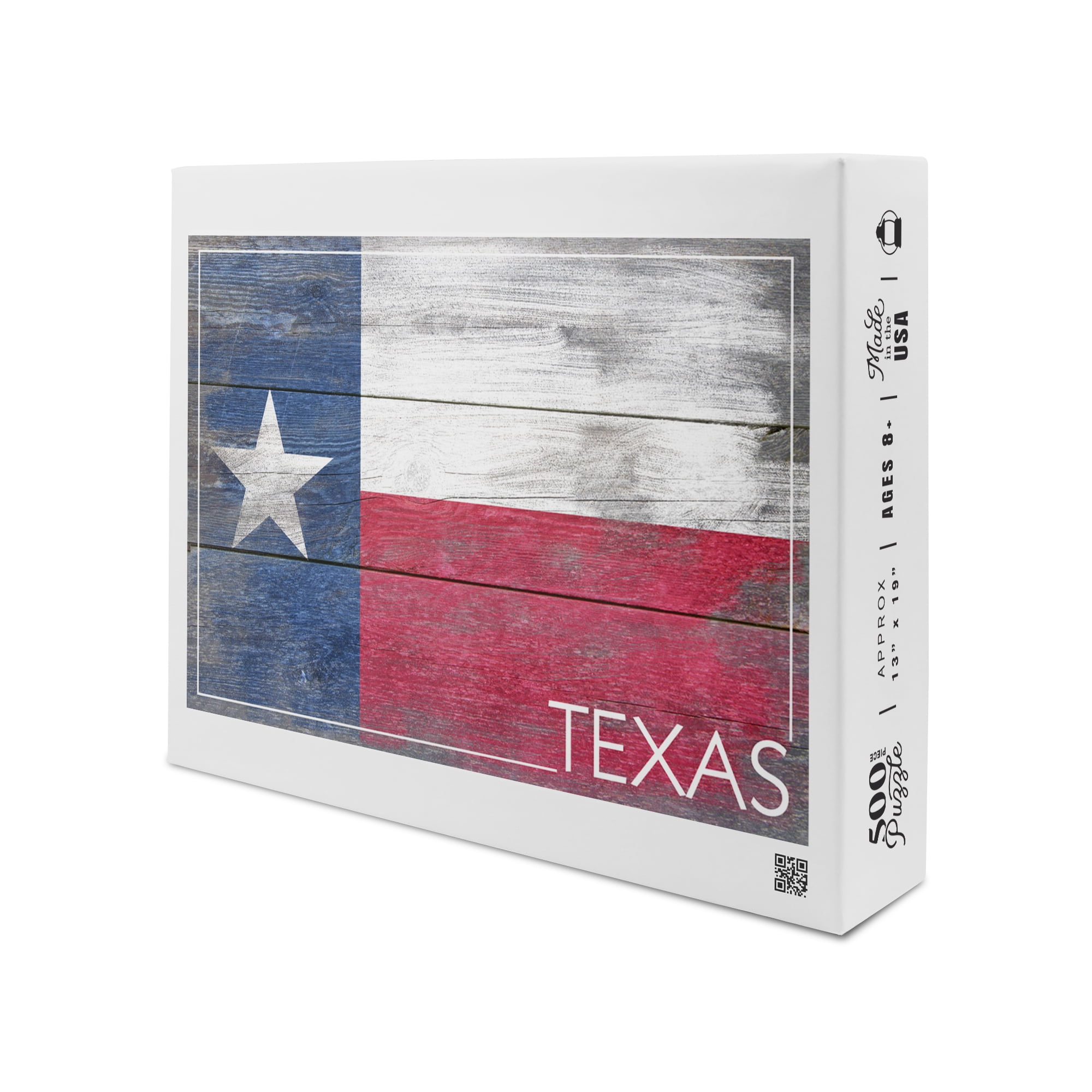 Rustic Texas State Flag (19x27 inches, Premium 500 Piece Jigsaw Puzzle ...