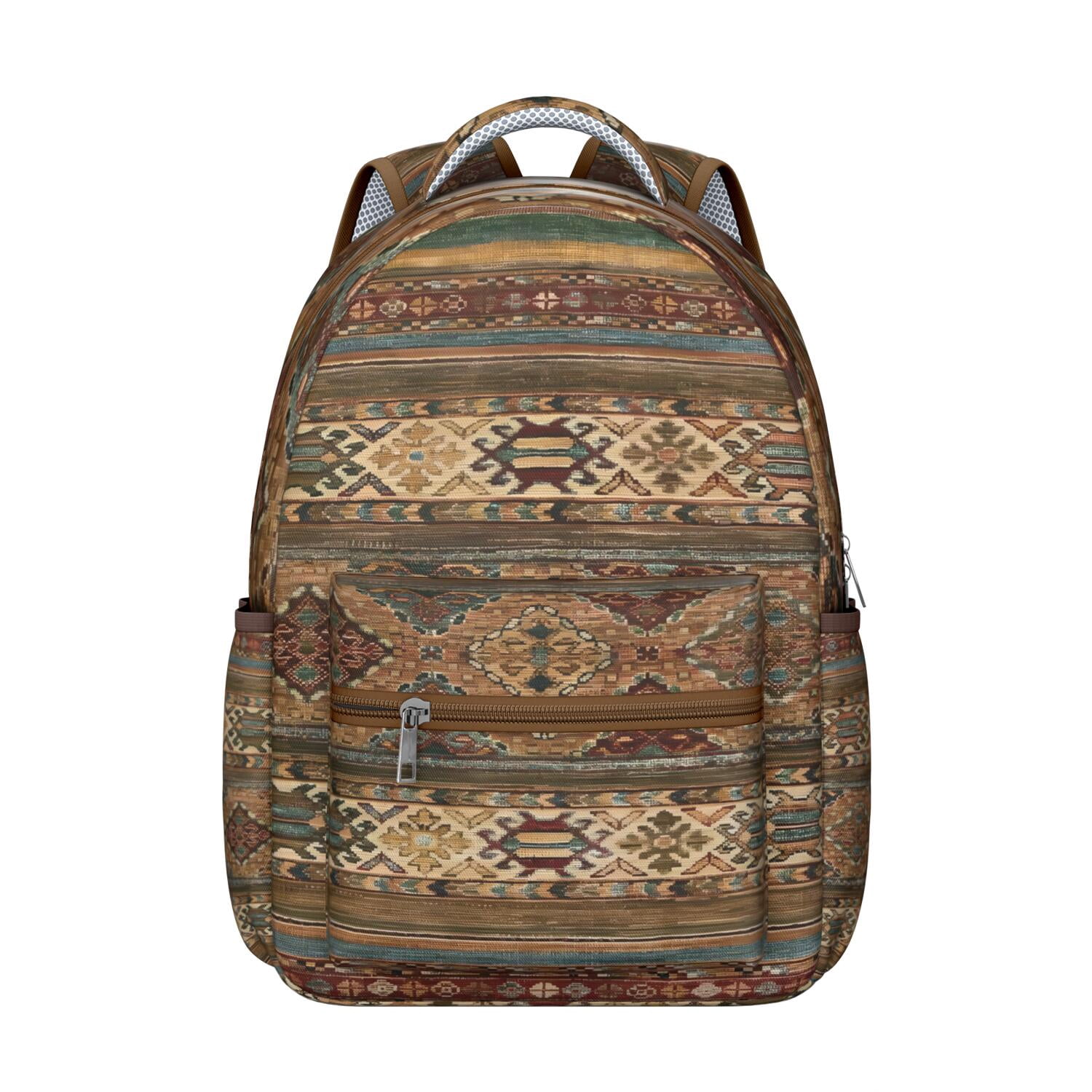 Rustic Tribal Backpack with Cute Vintage Bohemian Design, Made for ...