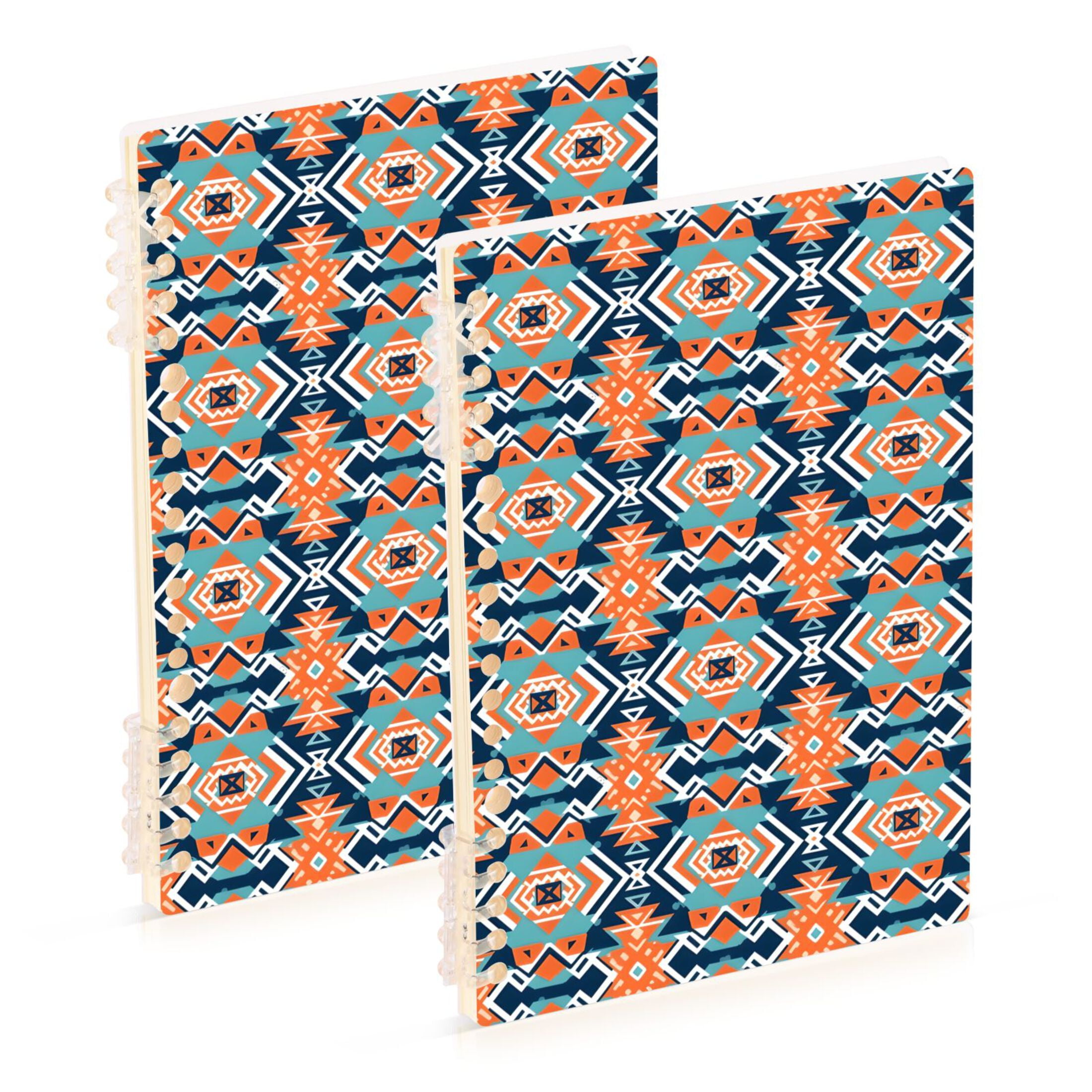 Rustic Tribal Pattern Ring Binder Notebook Journey Note Diary College ...