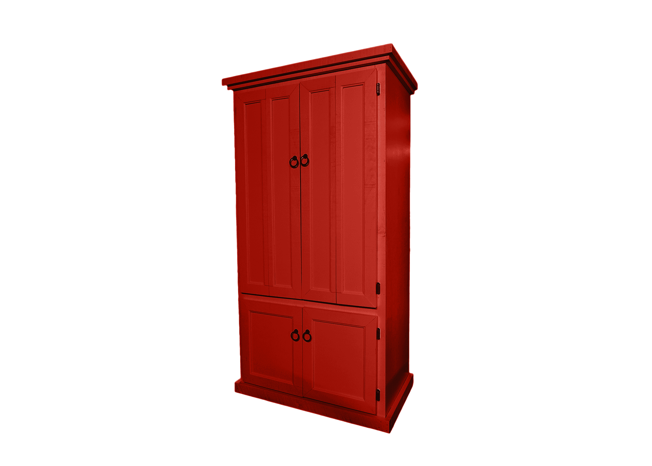 Rustic Two Tone Computer Armoire Desk - Walmart.com