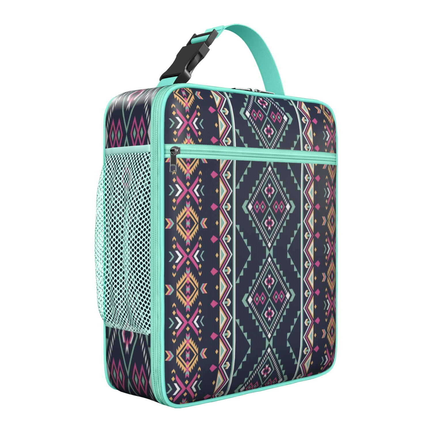 Rustic Vintage Lunch Box Bag, Insulated Cooler Tote for Fitness and ...