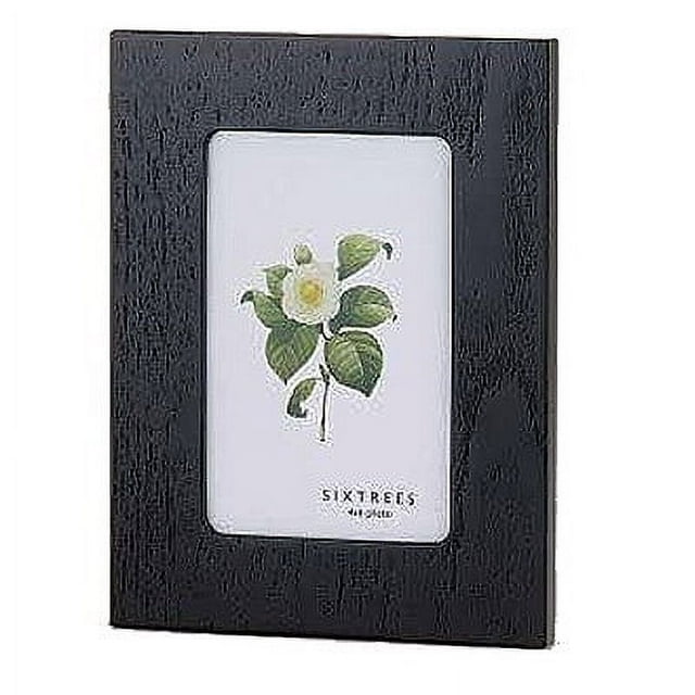 Rustic WOOD GRAIN black 5x7 frame by SIXTREES - 5x7 - Walmart.com