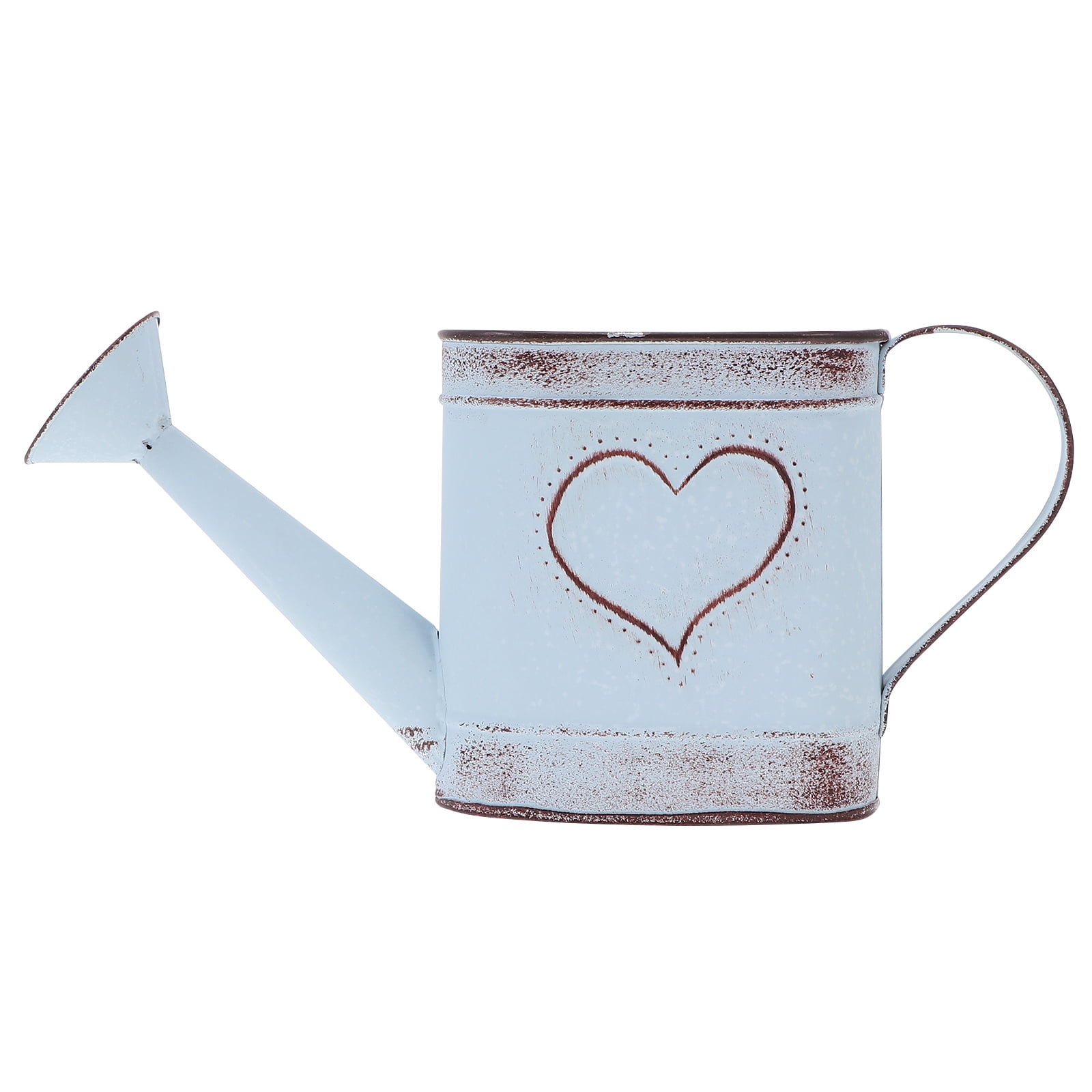 Eease Rustic Galvanized Watering Can for Plants and Flowers - Walmart.com