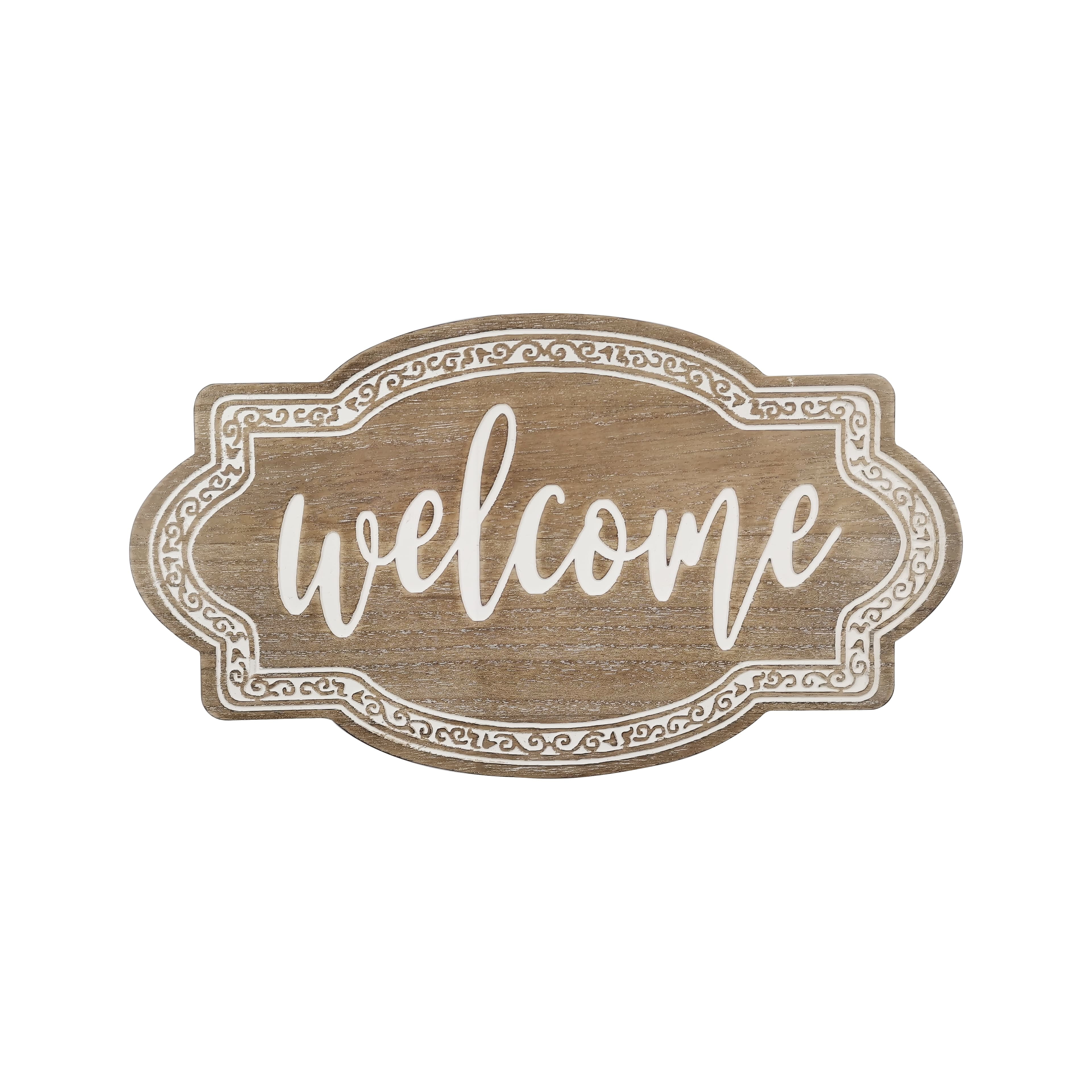 Rustic Welcome Wall Sign by Ashland® - Walmart.com
