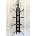 Rustic Western Cowboy Country Rodeo Theme Metal 4 Cowboy Hat Rack ...