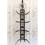 Rustic Western Cowboy Country Rodeo Theme Metal 4 Cowboy Hat Rack ...