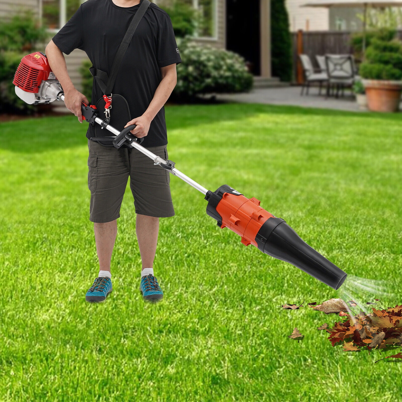 2-stroke Gasoline Engine 1.7KW 52CC Hand Held Sweeper, Artificial Grass ...