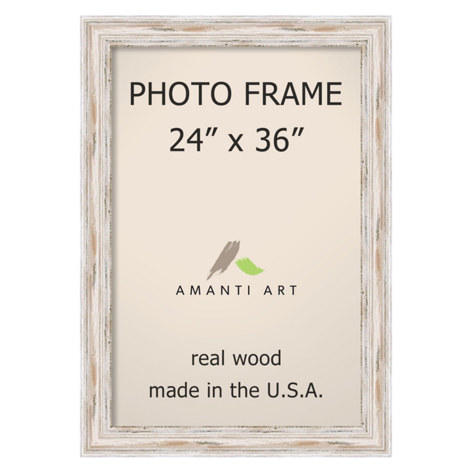 Rustic Whitewash Photo Frame - Walmart.com