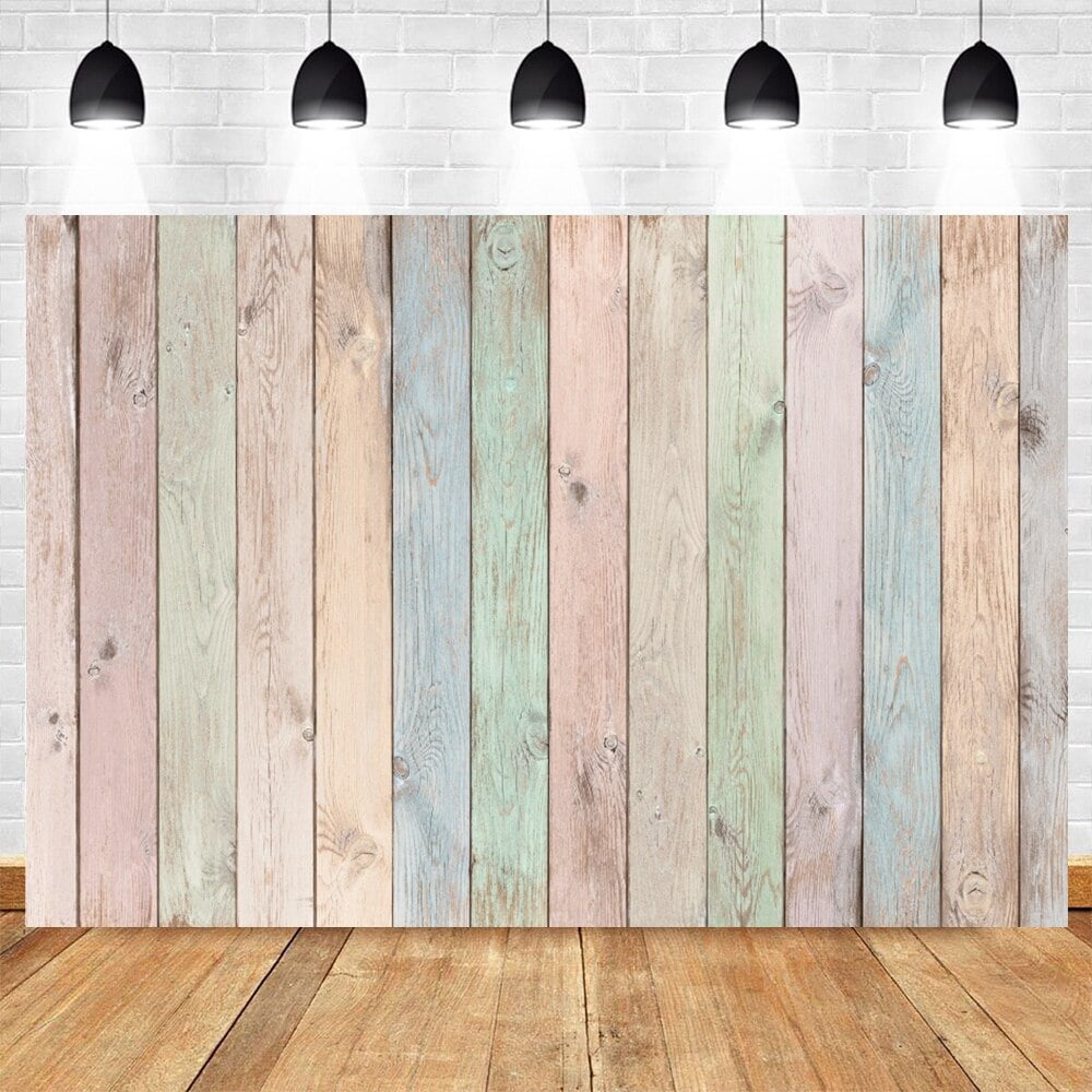 Rustic Wood Backdrop Retro White Brown Wooden Background for ...