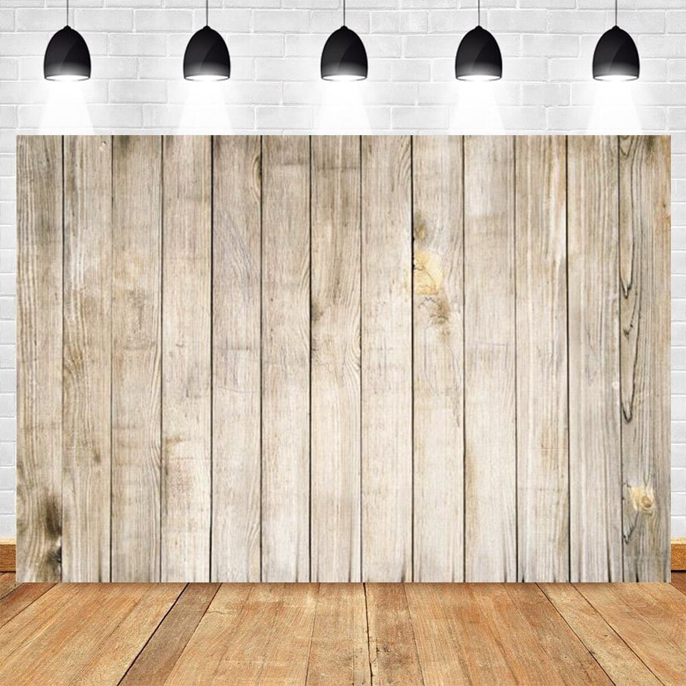 Rustic Wood Backdrop Retro White Brown Wooden Background for ...