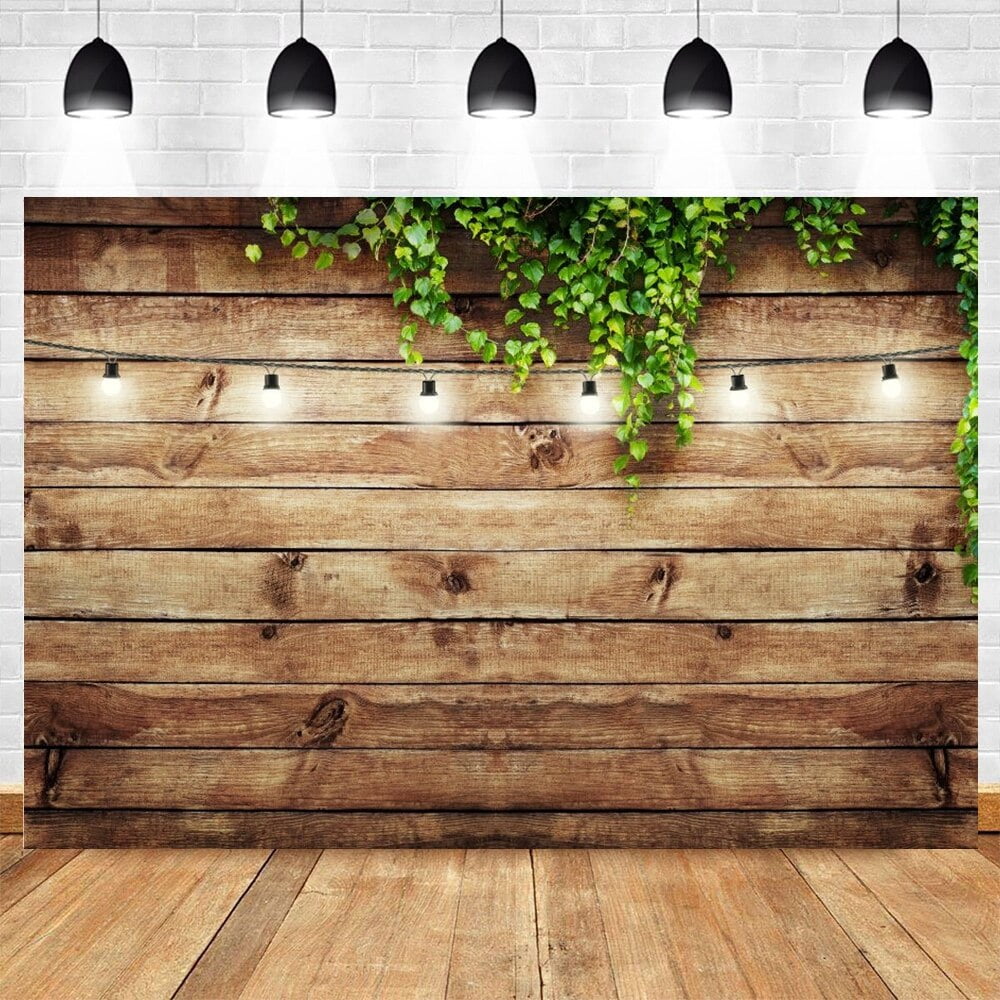 Rustic Wood Backdrop Retro White Brown Wooden Background for ...