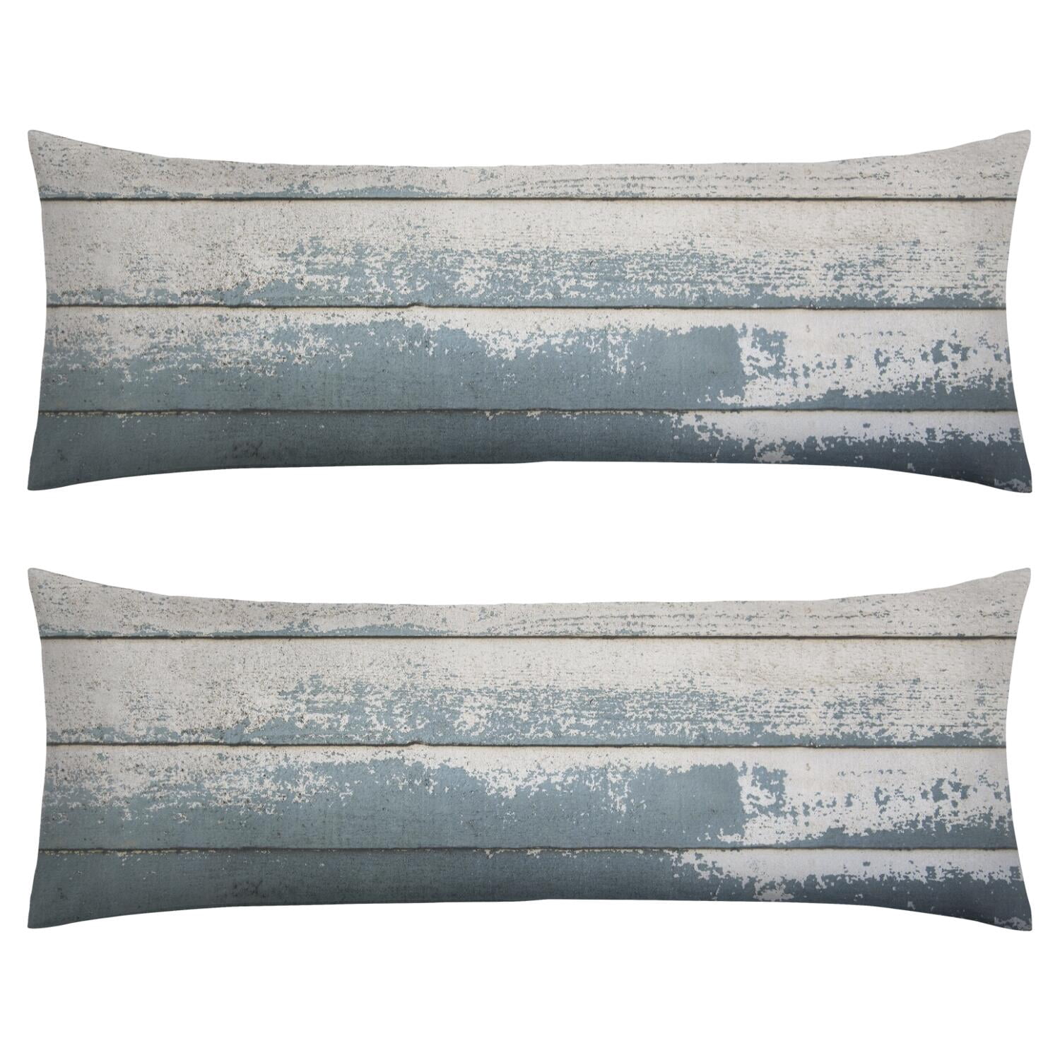 Rustic Wood Grain Body Pillow Cover 20x54 - Soft Breathable Full Length ...