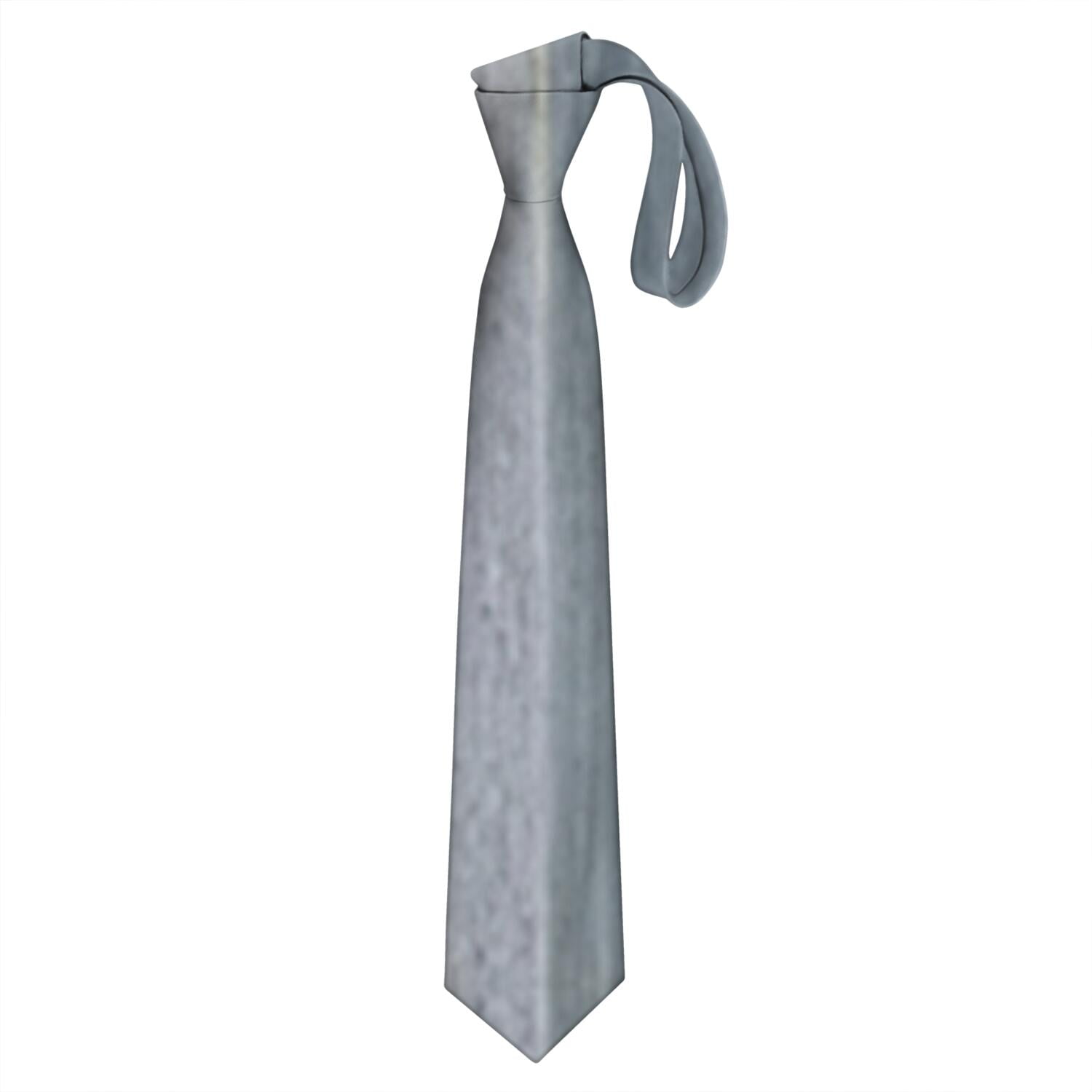 Rustic Wood Grain Pattern Men's Necktie - Elegant Satin Fabric Formal ...