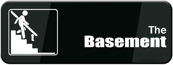 Rustic Wood Plaque Sign The Basement Sign Inspirational Wooden Signs ...