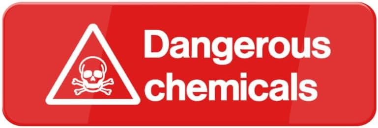 Rustic Wood Plaque Sign Dangerous Chemicals Sign Inspirational Wooden ...