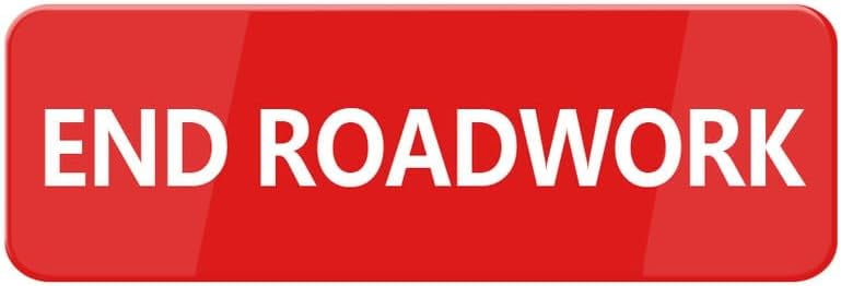 Rustic Wood Plaque Sign End Roadwork Sign Inspirational Wooden Signs ...