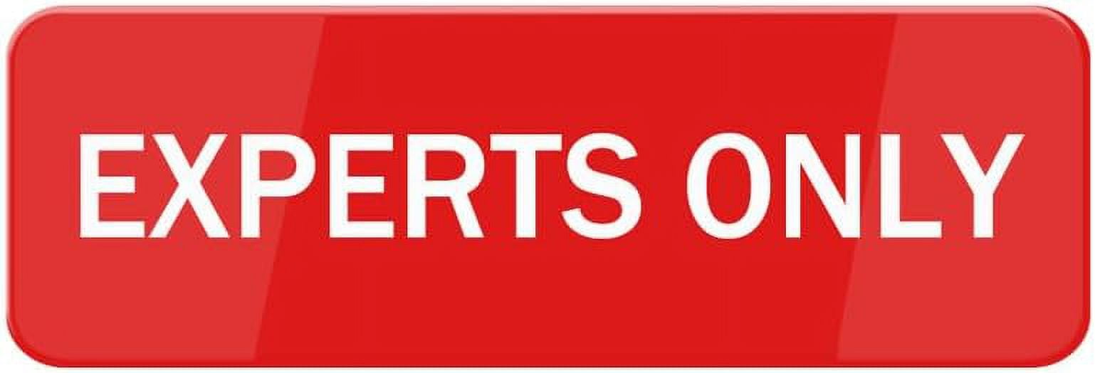 Rustic Wood Plaque Sign Experts Only Sign Inspirational Wooden Signs ...