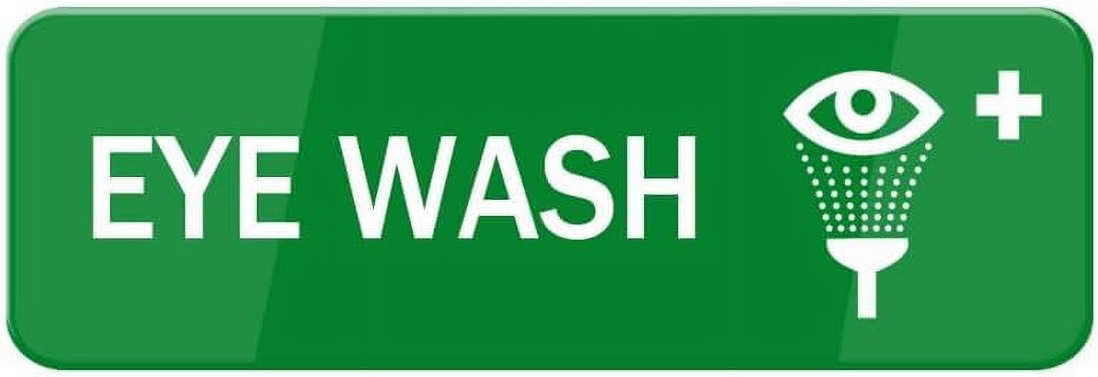 Rustic Wood Plaque Sign Eye Wash Sign Inspirational Wooden Signs ...