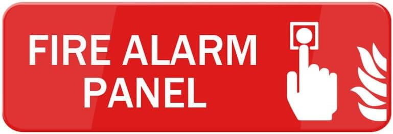 Rustic Wood Plaque Sign Fire Alarm Panel Sign Inspirational Wooden ...