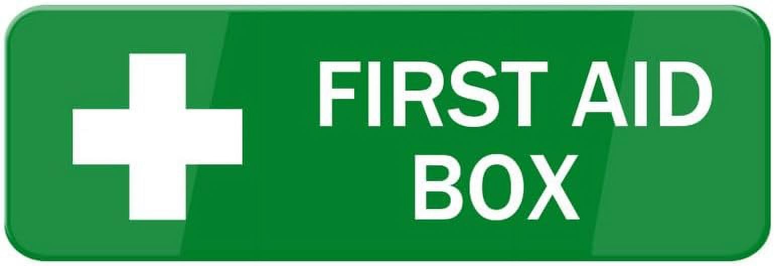 Rustic Wood Plaque Sign First Aid Box Sign Inspirational Wooden Signs ...