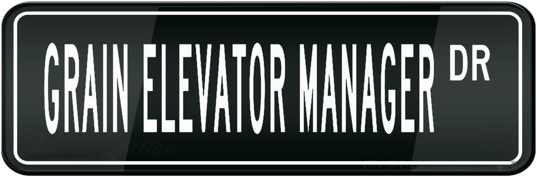 Rustic Wood Plaque Sign Grain Elevator Manager Dr Sign Inspirational ...