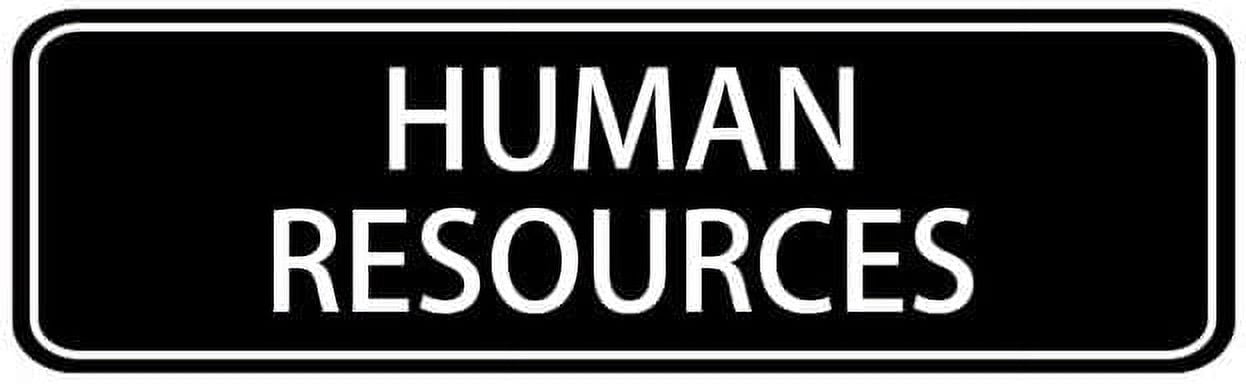 Rustic Wood Plaque Sign Human Resources Sign Inspirational Wooden Signs ...