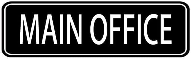 Rustic Wood Plaque Sign Main Office Sign Inspirational Wooden Signs ...