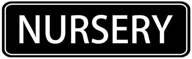 Rustic Wood Plaque Sign Nursery Sign Inspirational Wooden Signs Hanging ...