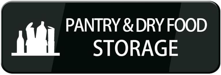 Rustic Wood Plaque Sign Pantry Dry Food Storage Sign Inspirational ...
