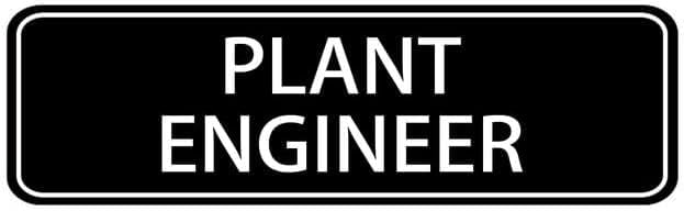 Rustic Wood Plaque Sign Plant Engineer Sign Inspirational Wooden Signs ...