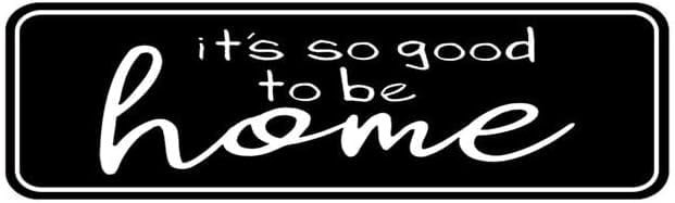 Rustic Wood Plaque Sign It S So Good To Be Home Sign Inspirational ...