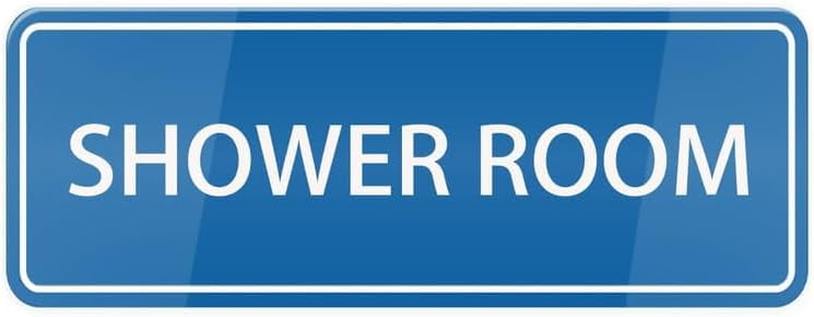 Rustic Wood Plaque Sign Shower Room Sign Inspirational Wooden Signs ...