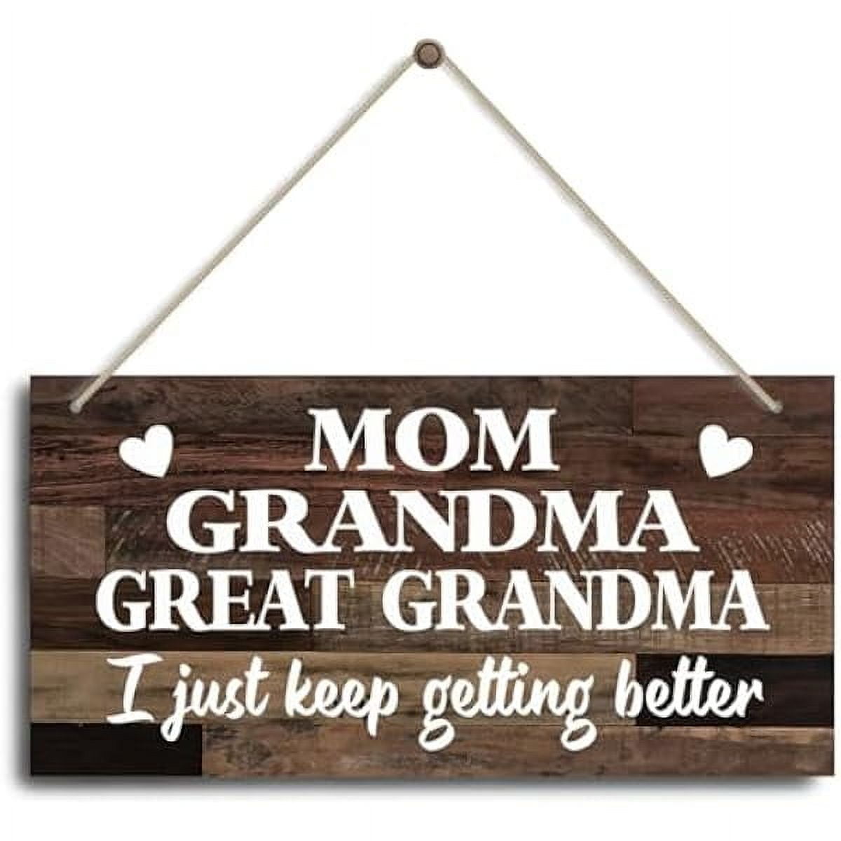 Rustic Wood Sign, Hanging Wood Plaque With Rope, Decorative Wood Wall ...
