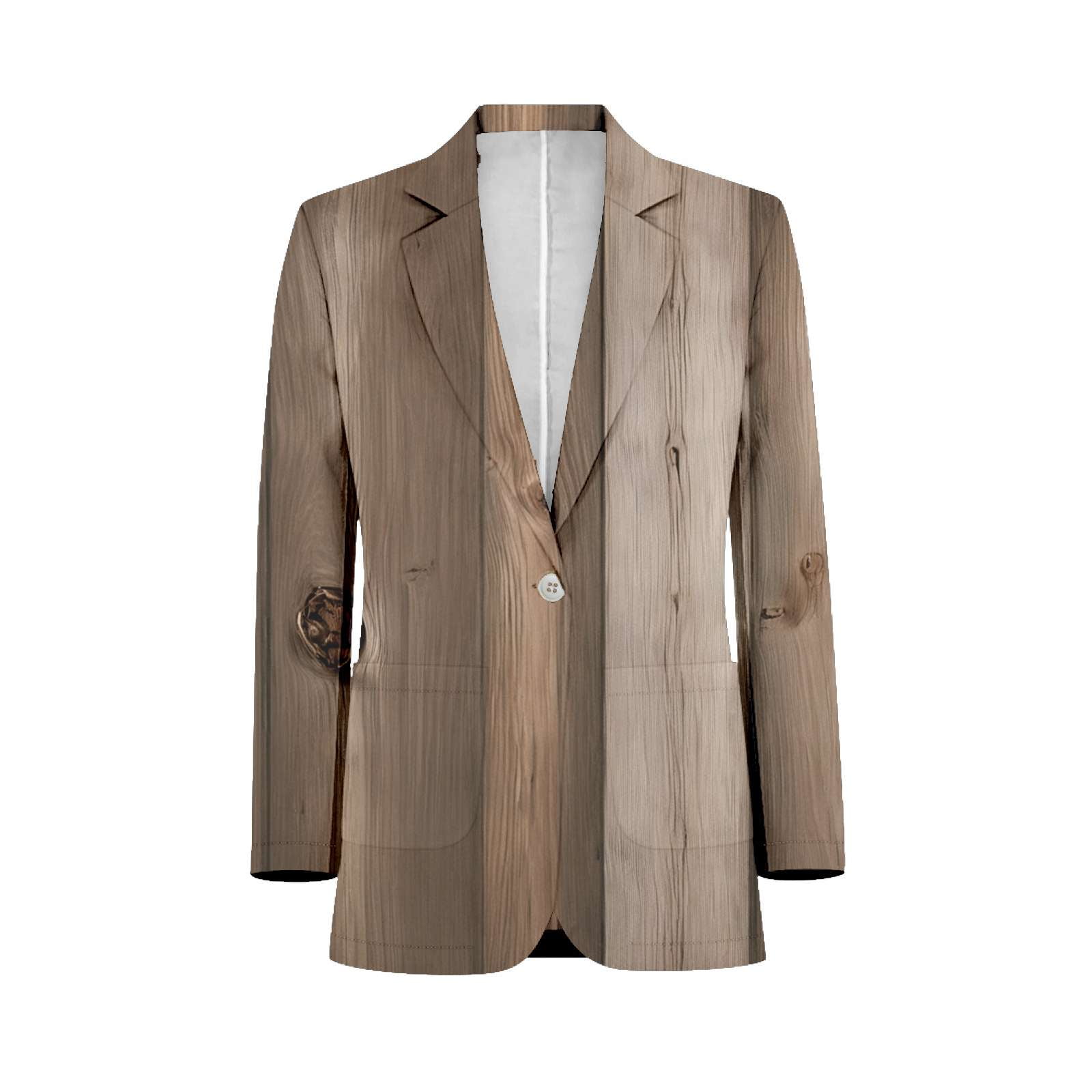Rustic Wood Texture Panel Customized Men's Suits full man Shawl Collar ...
