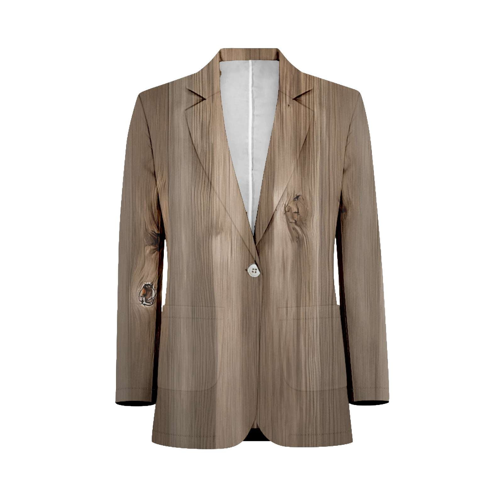 Rustic Wood Texture Panel Customized Men's Suits full man Shawl Collar ...