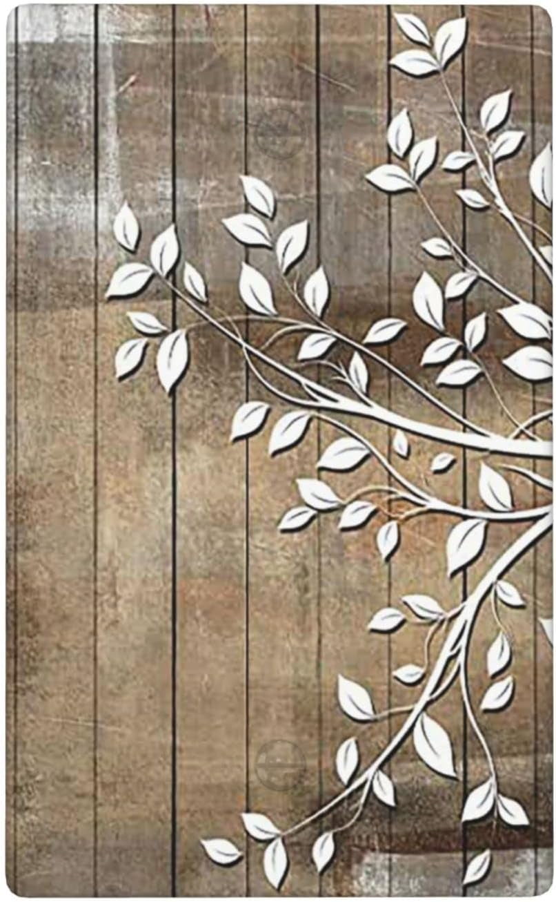 Rustic Wood Tree Silhouette Single Toggle Light Switch Wall Plate Cover ...