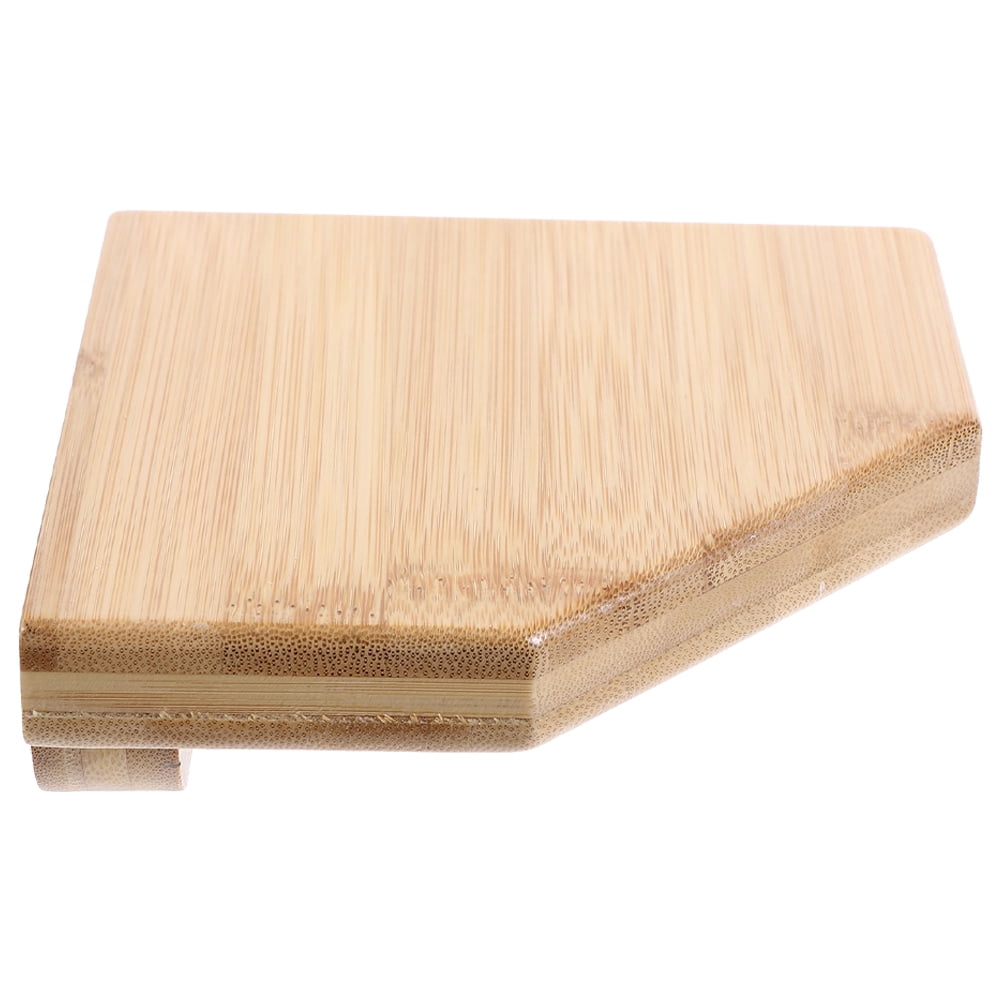 Rustic Wood Wall Shelf Corner Wall Organizer Triangle Corner Shelf Wall ...